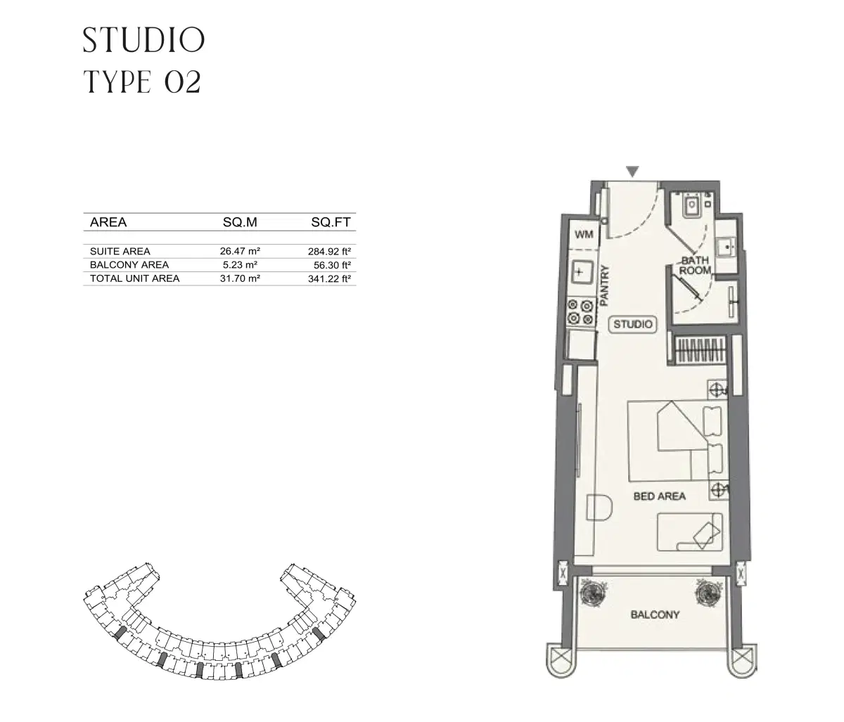 Binghatti Wraith at Al Jaddaf, Dubai - Studios, Apartments